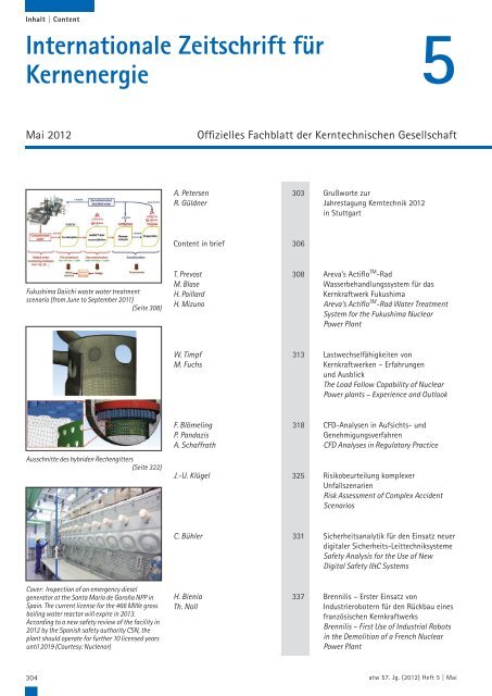AREVA's Actiflo-Rad water treatment system for the