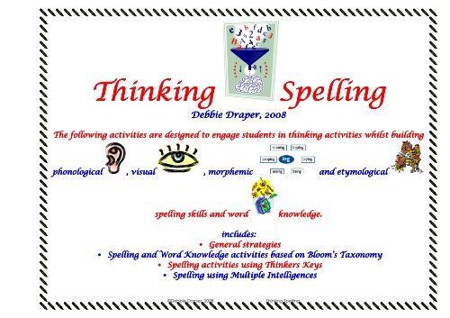 Thinking Spelling (Debbie Draper)