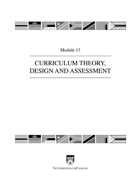 unit 6:curriculum implementation - Commonwealth of Learning