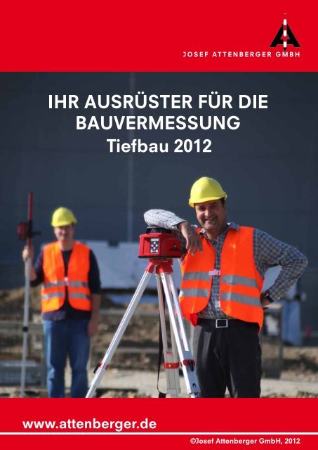 Tiefbau 2012 - Attenberger GmbH