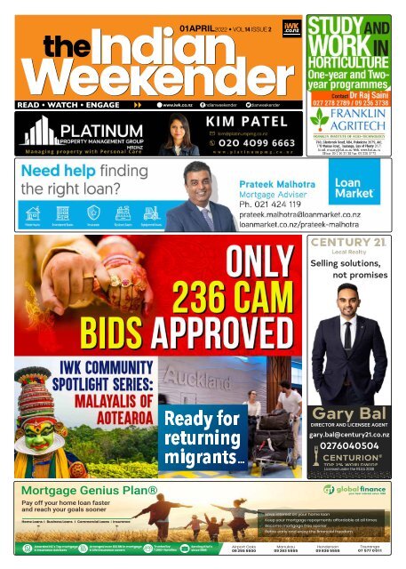 The Indian Weekender, 01 April 2022
