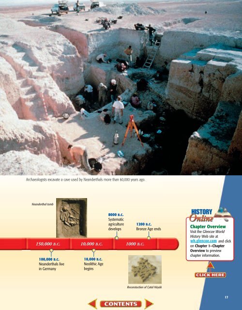 Chapter 1: The First Humans, Prehistory-3500 B.C. - myWeb