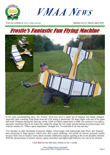 VMAA Bulletin March-April 2022