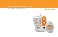 Bridging Two Wounds - Negative Pressure Wound Therapy from ...