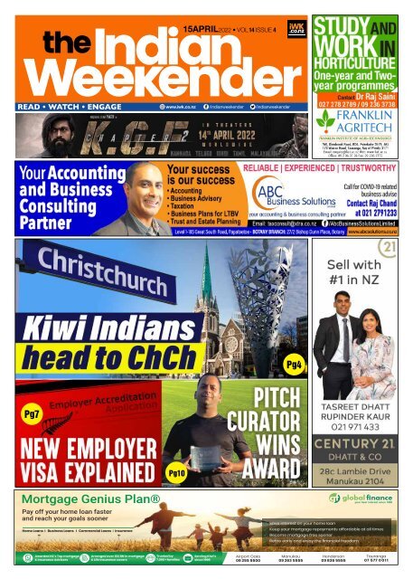 The Indian Weekender, 15 April 2022