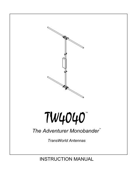 TransWorld Antennas - TW Antennas