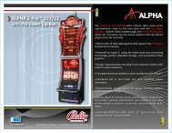 ALPHA 2 Pro™ V32 - Bally Technologies