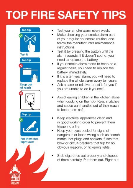 Fire Safety Topics