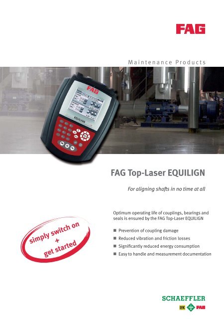 FAG Top-Laser EQUILIGN - For aligning shafts in no time at all