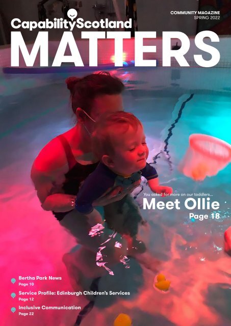 Capability Scotland Matters - Summer 2022