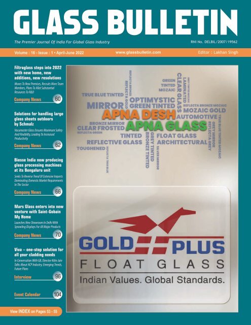 Versatile Glass Solution LLP gets BIS licence for toughened, laminated ...