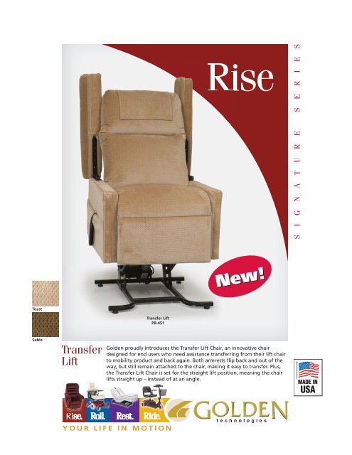 New! - Golden Technologies