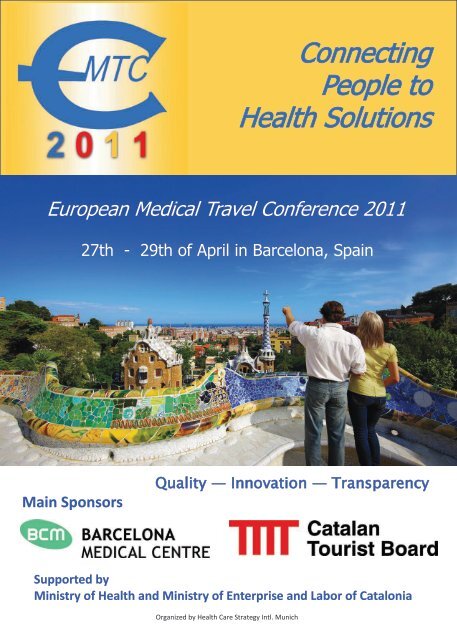 29 April 2011 in Barcelona - European Medical Travel Conference ...