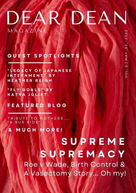 Dear Dean Magazine: Issue 5