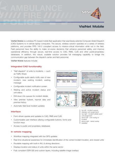 visinet mobile - SDSI
