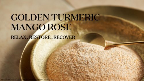Golden Turmeric Mango Rose