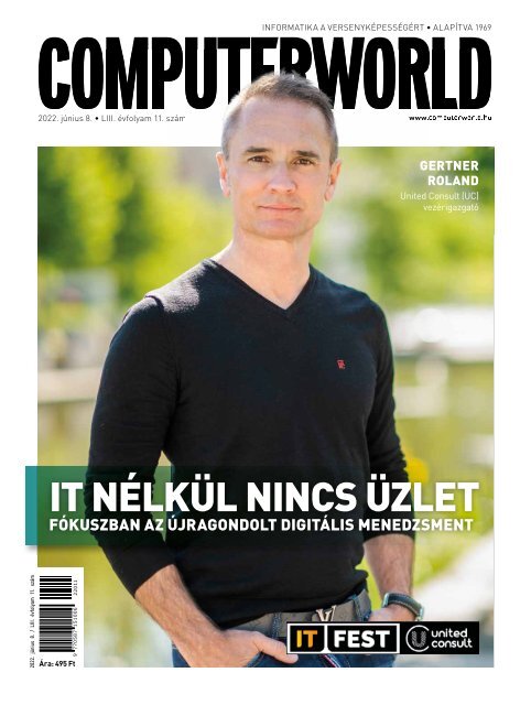 Computerworld magazin 2022.06.08. LIII. évfolyam 11. szám