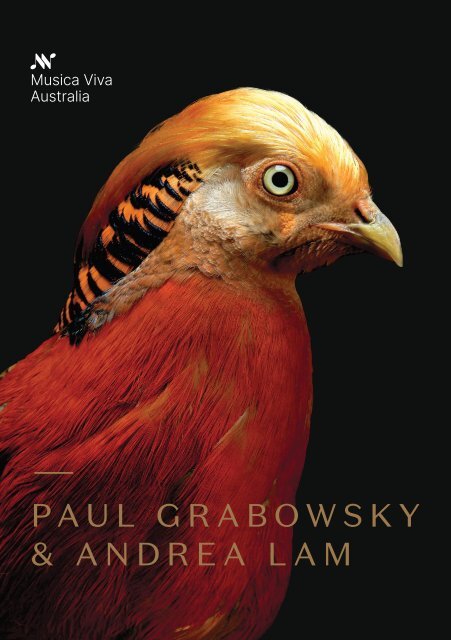 Paul Grabowsky & Andrea Lam Program Guide | June 2022