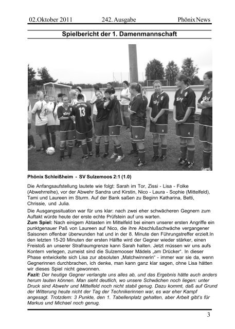 Der Post-Shop im Hit - FC Phönix Schleissheim