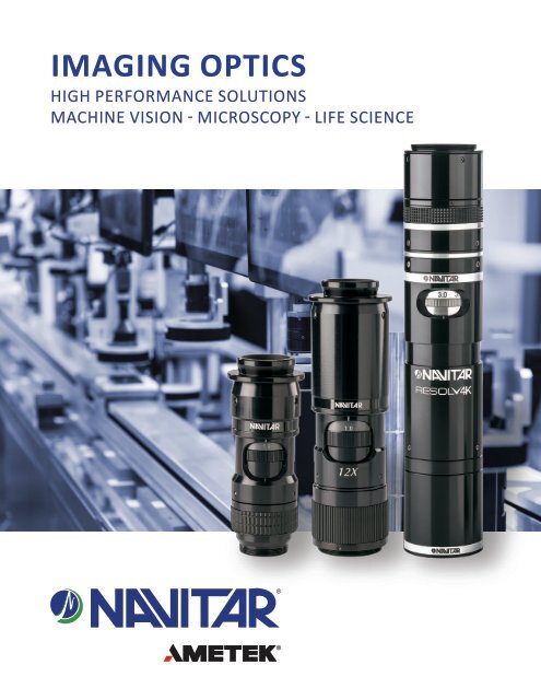 Navitar Imaging Catalog