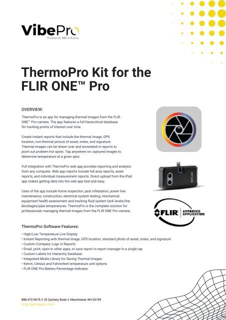 ThermoPro Kit for Flir One