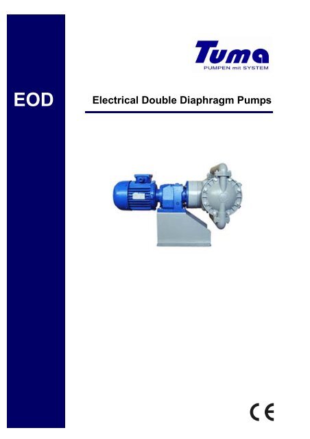 Electrical Double Diaphragm Pumps - Tuma Pumpensysteme GmbH.