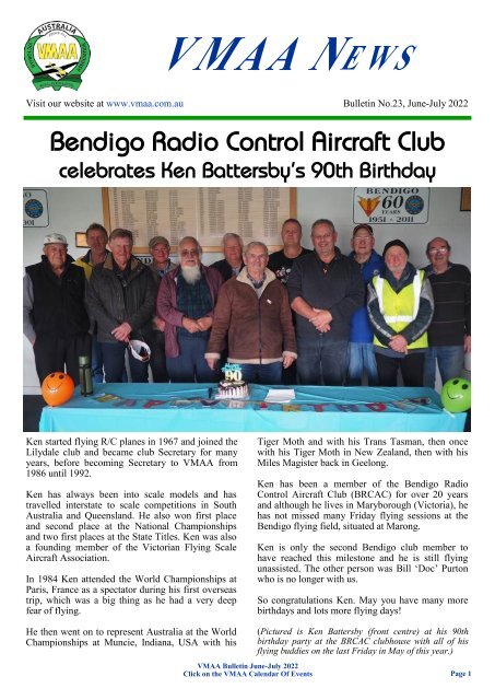 VMAA Bulletin June-July 2022