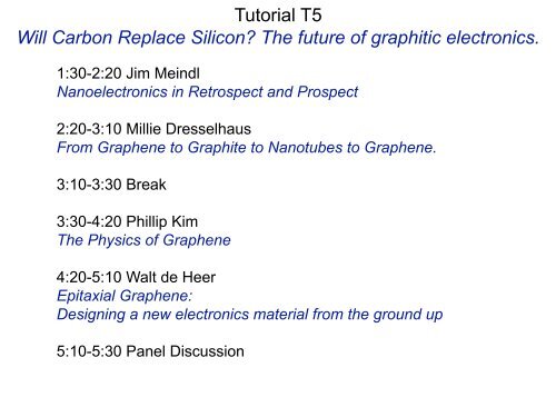 Graphene Tutorial - Epitaxial Graphene Lab - Georgia Institute of ...