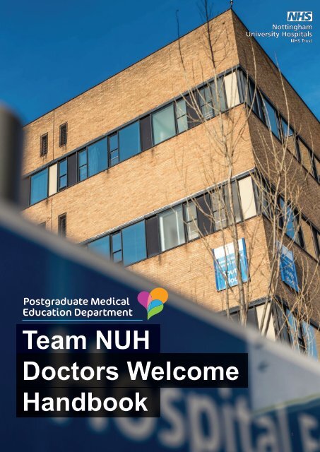 Team NUH Doctors Welcome Handbook