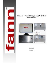 Electrical Stability Tester, Model 23E Instruction Manual - Fann ...