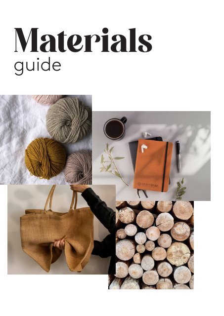 Materials Guide - ESP