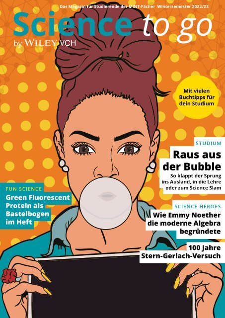 Science to go - Magazin für MINT-Studierende 2022/23