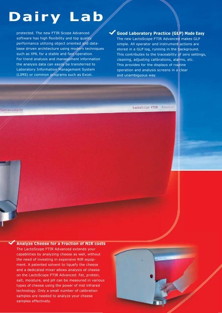 Dairy Lab protected. The