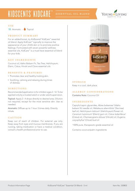 KidScents KidCare PIP