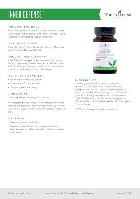 Inner Defense PIP NZ