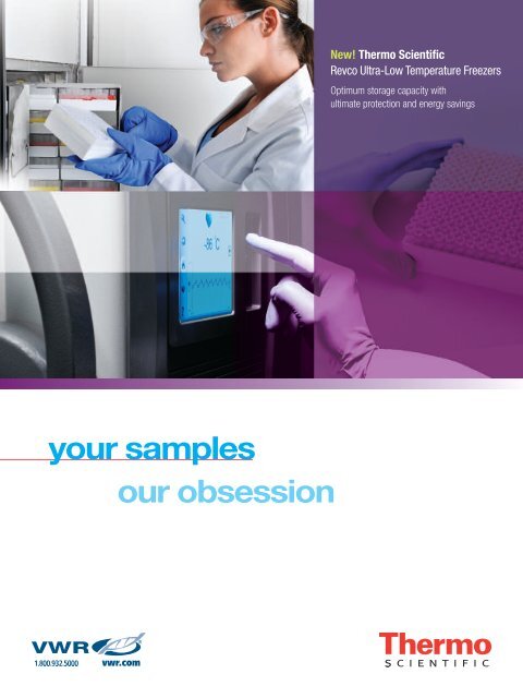 Thermo Scientific Revco ULT Brochure Lit No ... - VWR International
