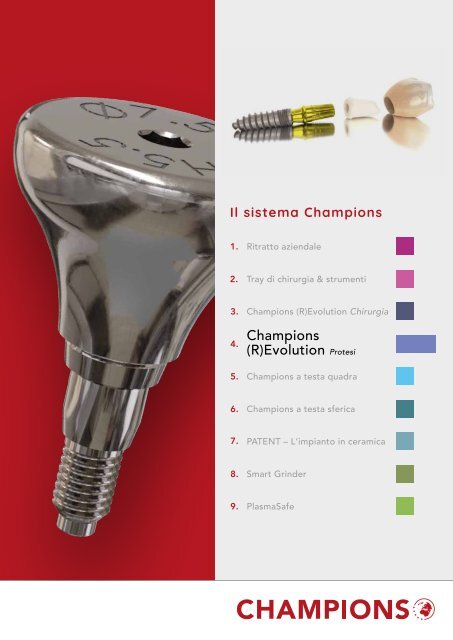 Catalogo delle Champions (R)Evolution protesi