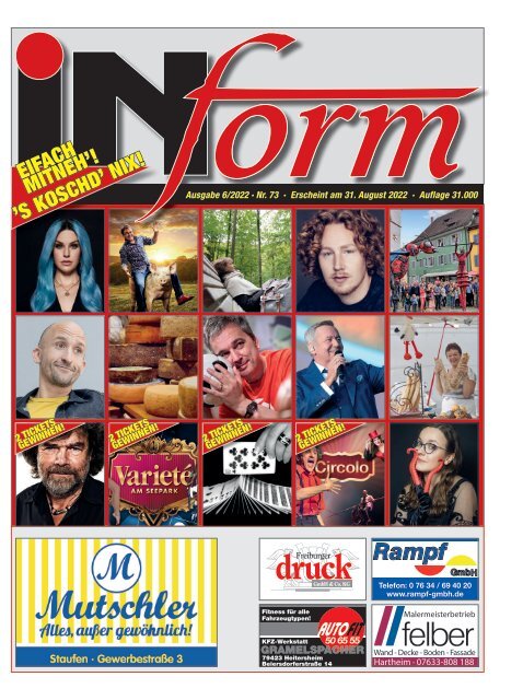 INform Ausgabe 6 in 2022 · 31_August