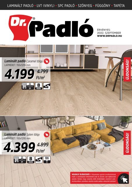 Dr. Padló szórólap | 2022. szeptember