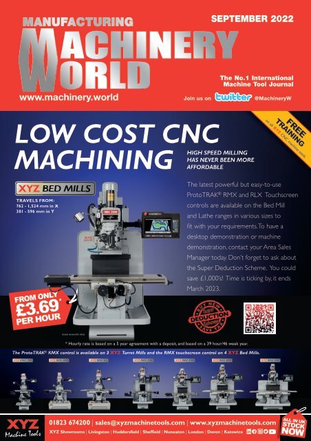 Manufacturing Machinery World September 2022