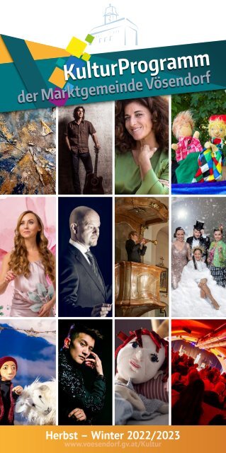 Kulturprogramm Herbst/Winter 2022/2023