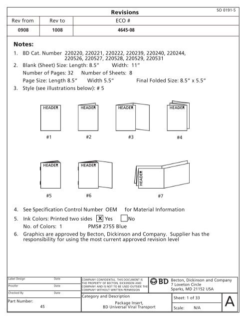 Universal Viral Transport - BD
