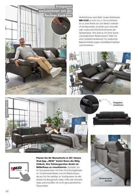 Entspannt. zurücklehnen