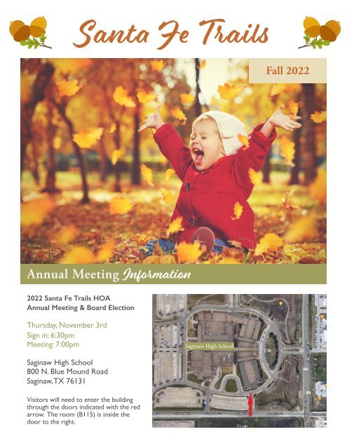 Santa Fe Trails 2022 Fall Newsletter