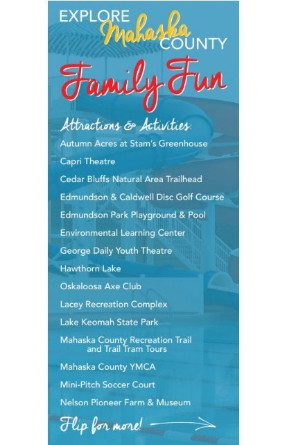 Explore Mahaska County - Family Fun!