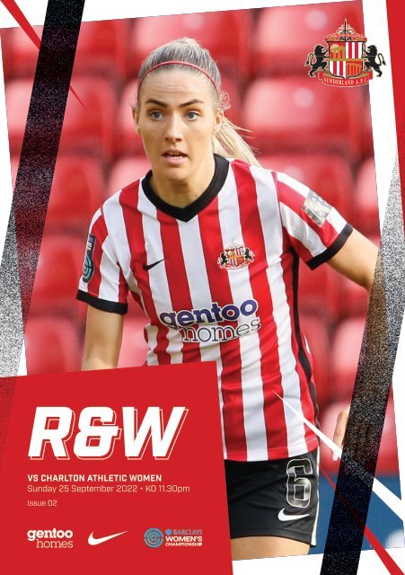 Red & White Issue 02 - SAFC Women vs Charlton Athletic Women