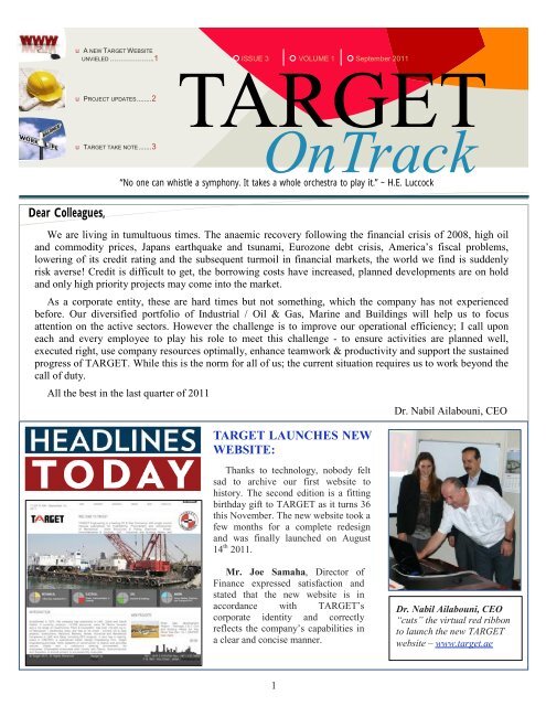 TARGET CIVIL - TARGET Engineering Construction Company, WLL