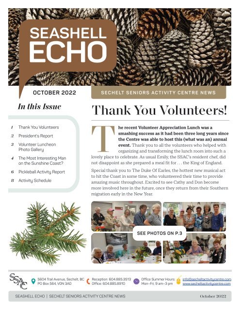 Seashell Echo | October 2022