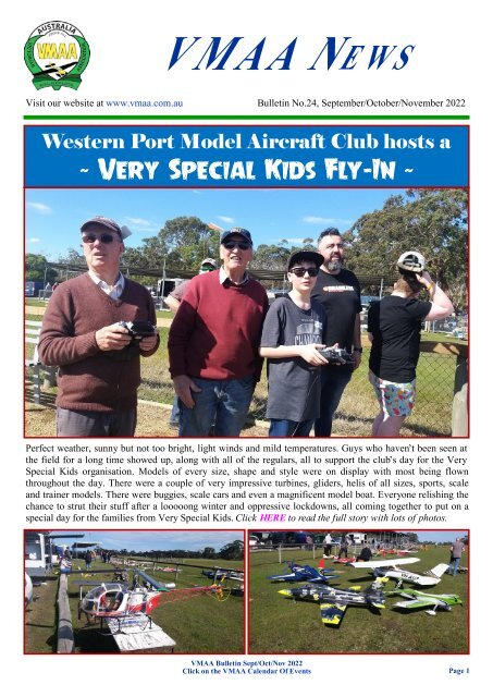 VMAA Bulletin Sept to Nov-2022