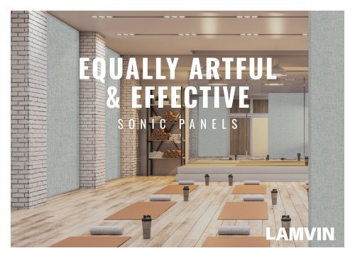 Sonic Panels Brochure